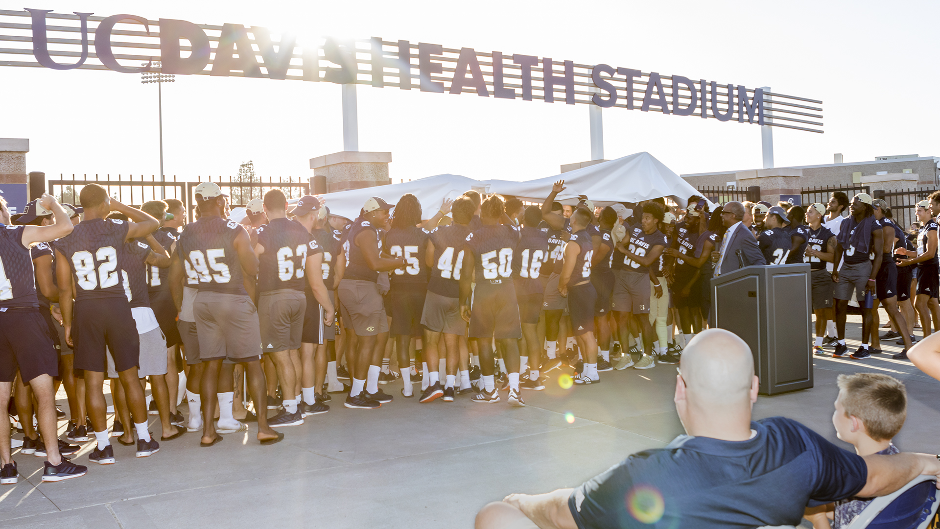 UC Davis Unveil UC Davis Health Stadium
