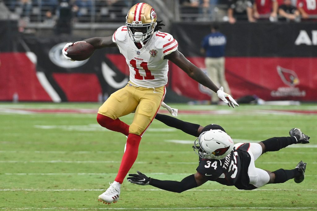 49ers Insider believes Brandon Aiyuk will not be traded this offseason ...