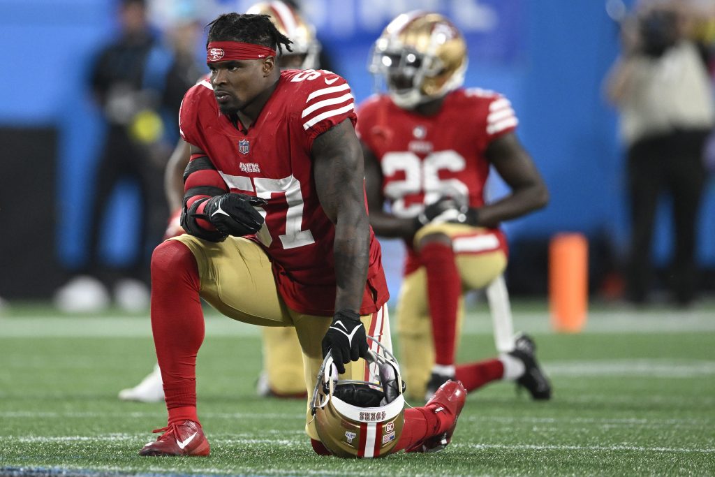 49ers Dre Greenlaw INACTIVE for Week 6, Elijah Mitchell active ...