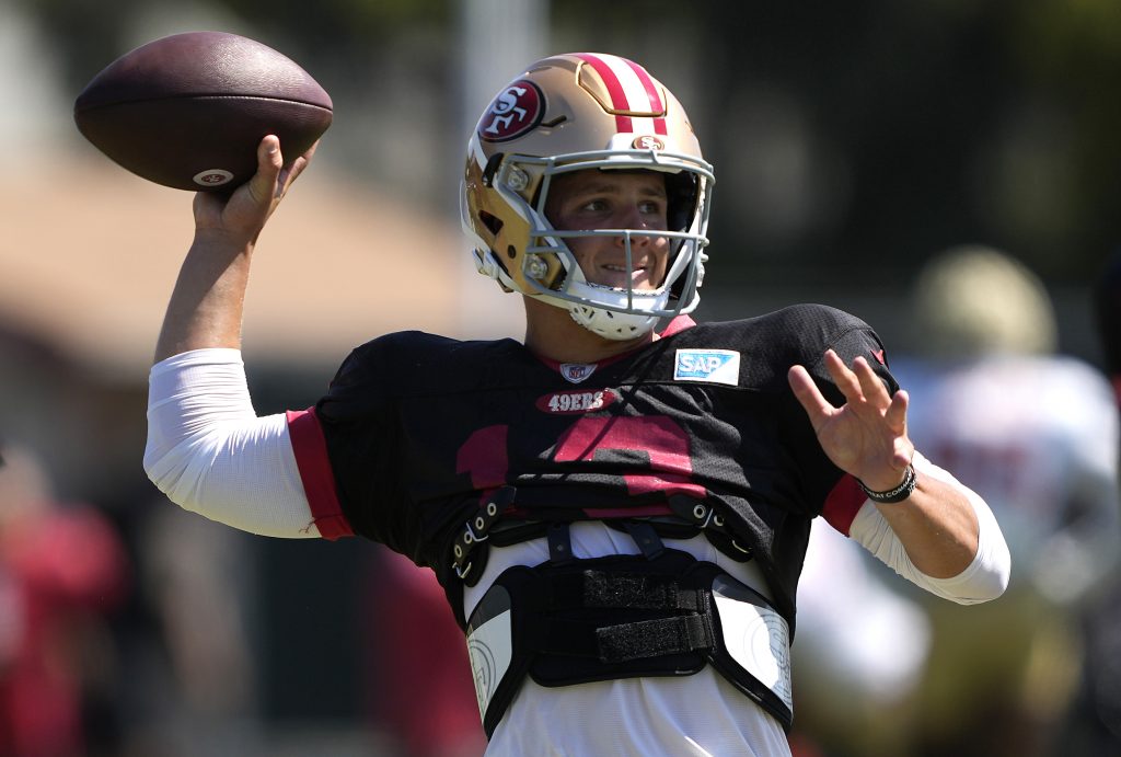 49ers QB Brock Purdy (toe) ruled out for TNF vs. Rams