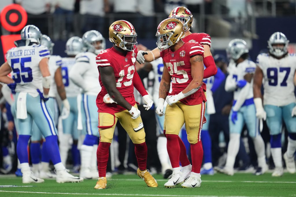 Kyle Shanahan says Samuel, Mitchell, Jennings are day-to-day