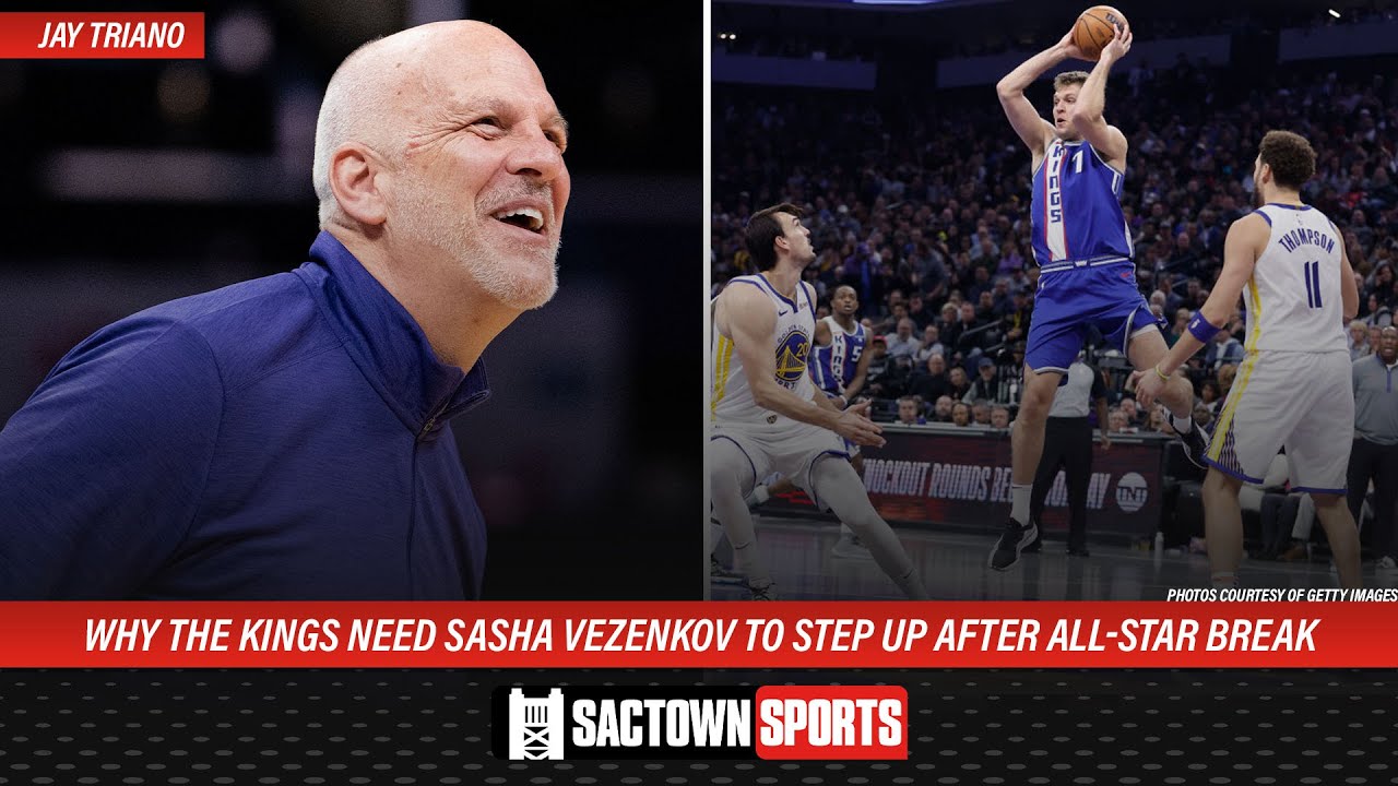 Video: Jay Triano: Kings will need Sasha Vezenkov to step up in second ...