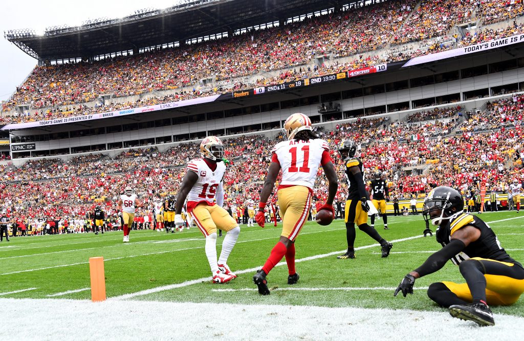 John Lynch says 49ers past trade talks for Aiyuk, Samuel