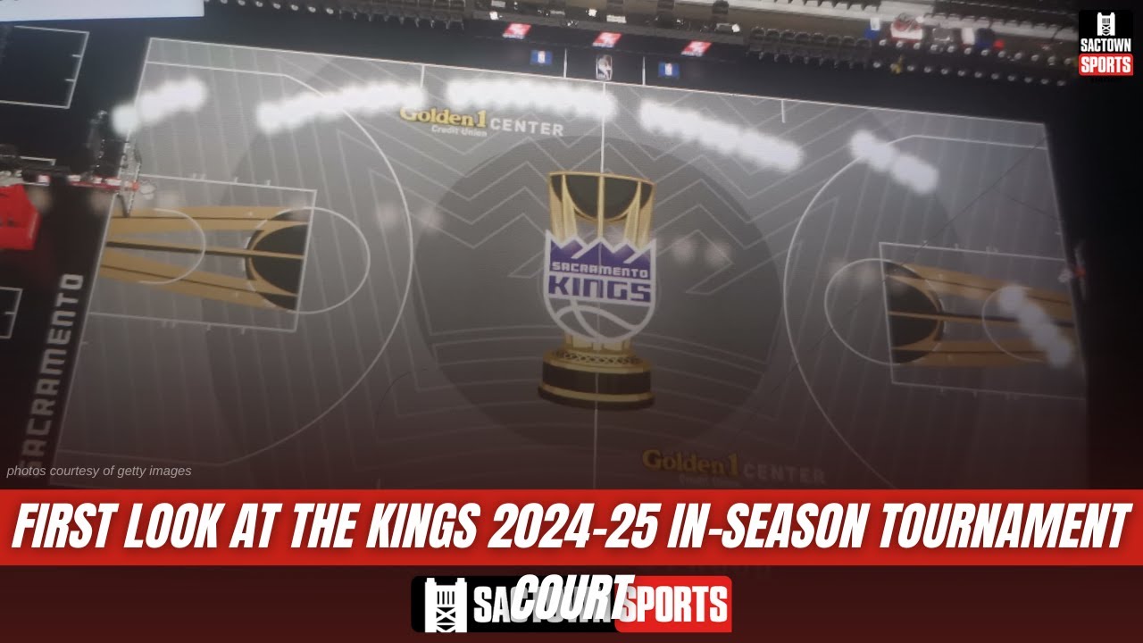 Video: First look at the Sacramento Kings 2024-25 In-Season Tournament ...