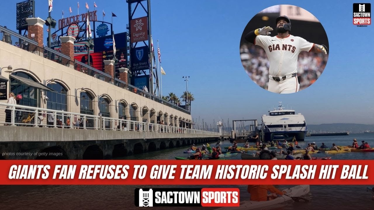 Video: Giants fan refuses to give team back historic Splash Hit ...